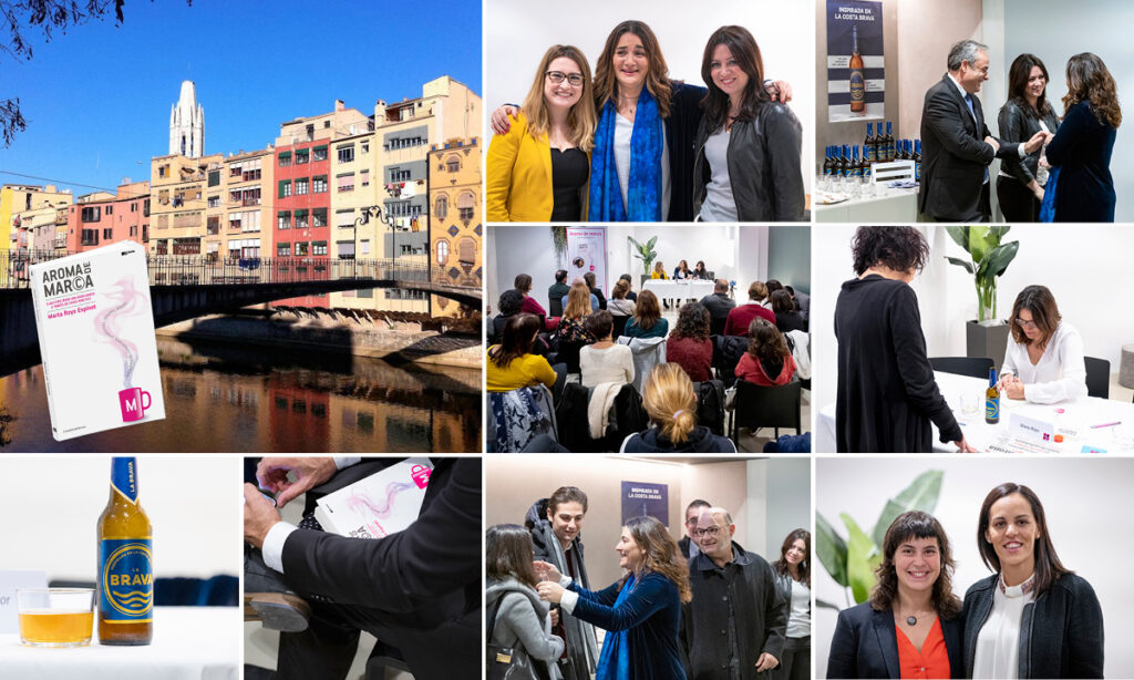 Aroma de marca de Marta Royo a Girona amb Marcela Topor i Txell Costa